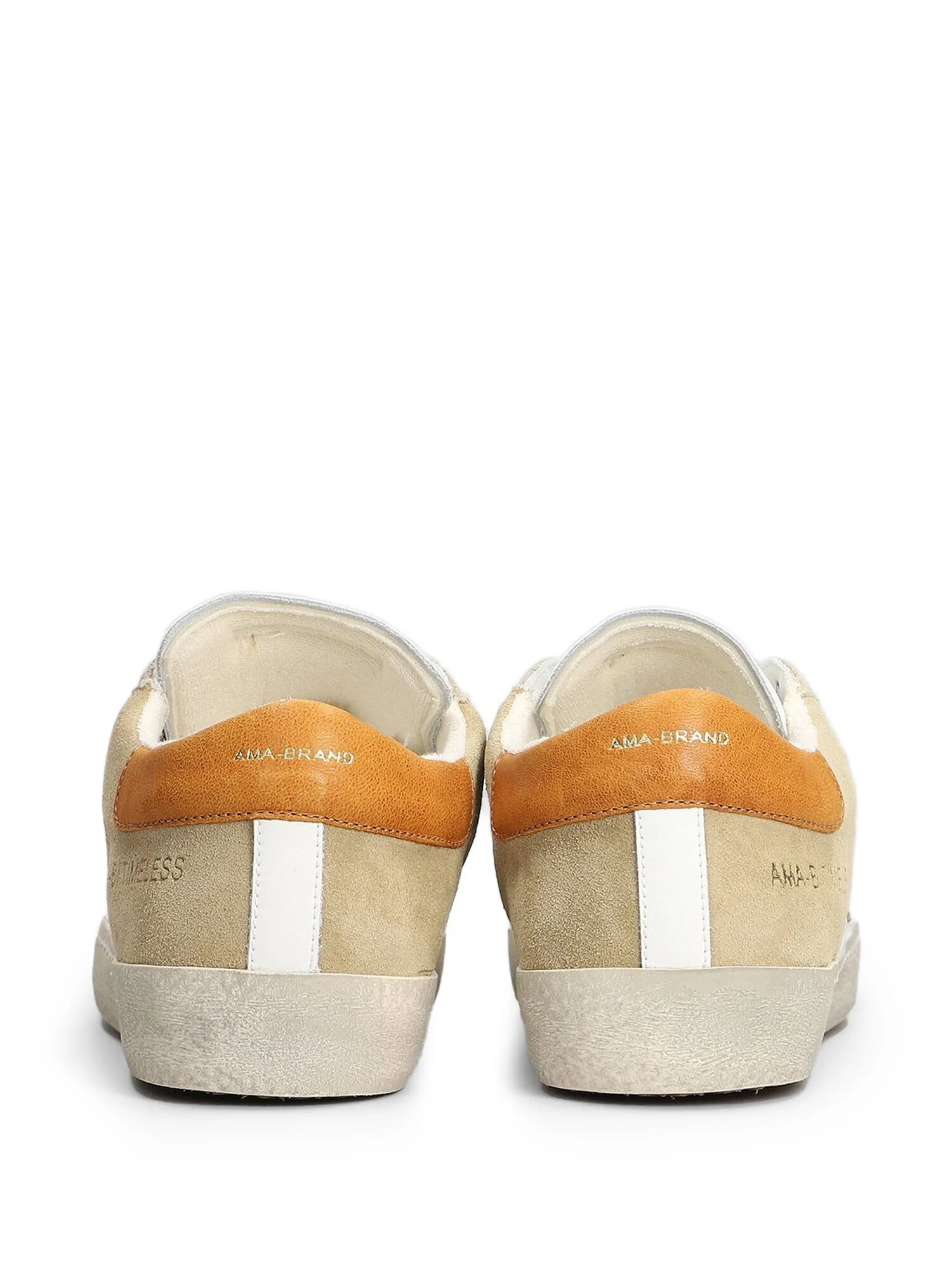 Кроссовки AMA Brand Suede-panelled star-patch sneakers, размер 44, разноцветный — фото 1