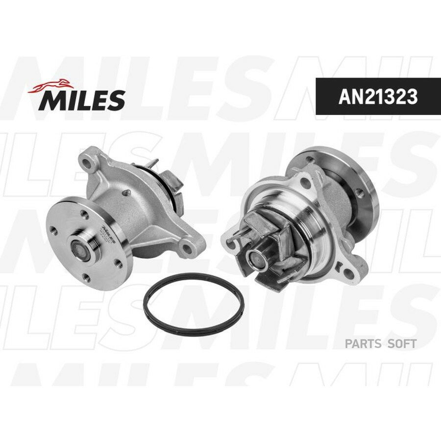 MILES AN21323 Насос водяной KIA SOUL/CEED/CERATO/HYUNDAI ELANTRA/i30 ()