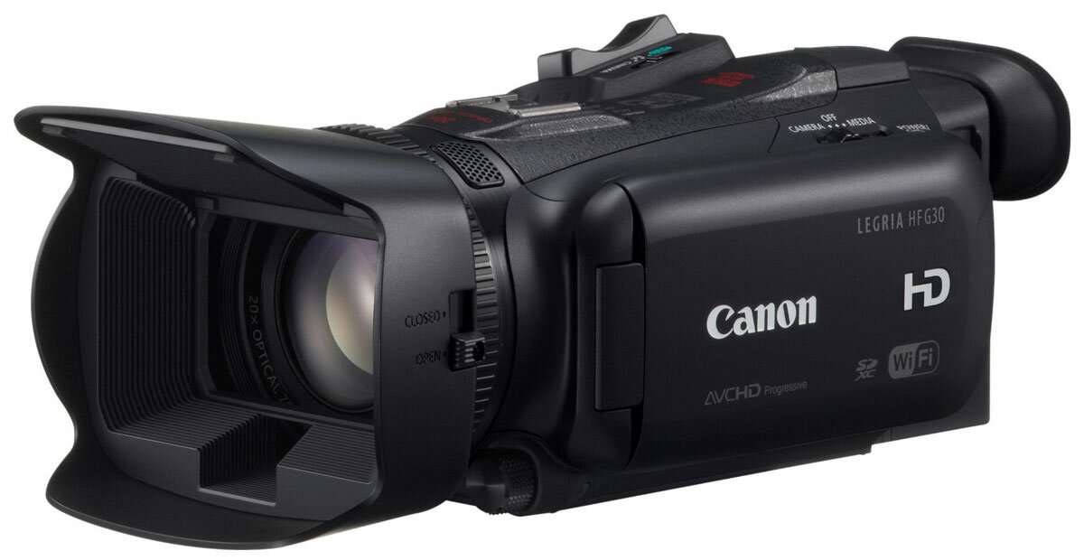 Canon LEGRIA HF G30 Видеокамера (20x, WiFi, 50 к. с, Full HD, HD CMOS PRO)