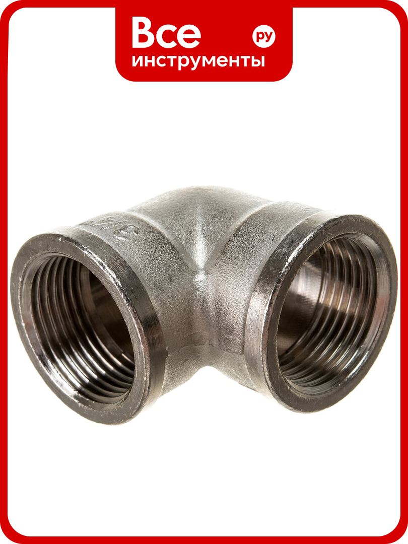 Никелированный угольник STOUT ВВ 3/4 SFT-0014-000034 RG008Q0QS6B4DJ проф латунный фитинг внутренний соединитель