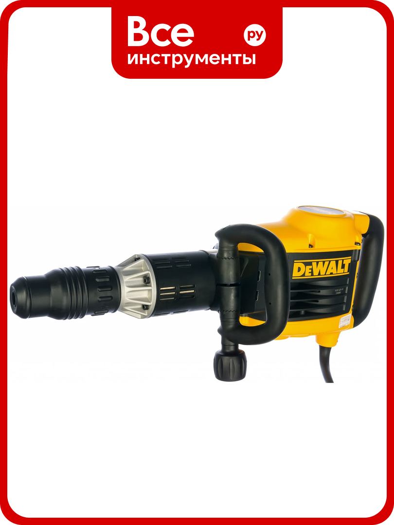 Отбойный молоток DEWALT D25899K, разрушения асфальта, профессиональный электроинструмент SDS‑MAX с высокой ударной силой
