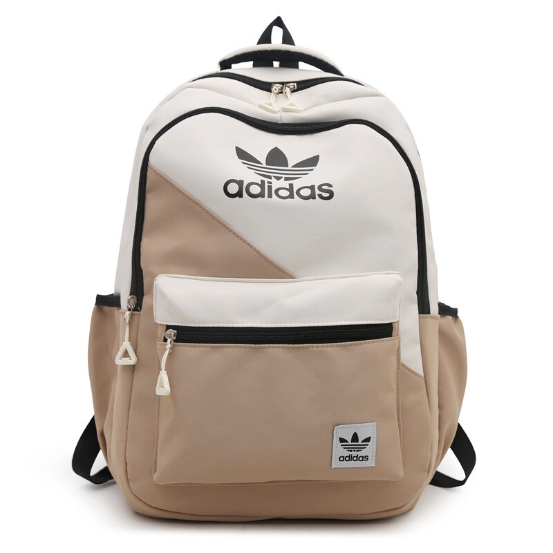 Вместительный легкий школьный рюкзак Adidas для учащихся средней школы, сумка для ноутбука，С портативной сумкой