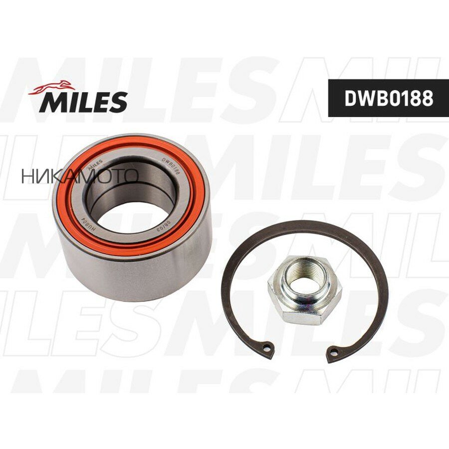 MILES DWB0188 Подшипник ступицы SUZUKI SWIFT III/LIANA/IGNIS 01- пер. DWB0188