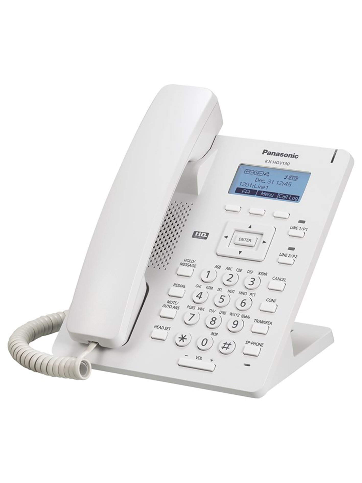 Телефон VoIP Panasonic KX-HDV130RU