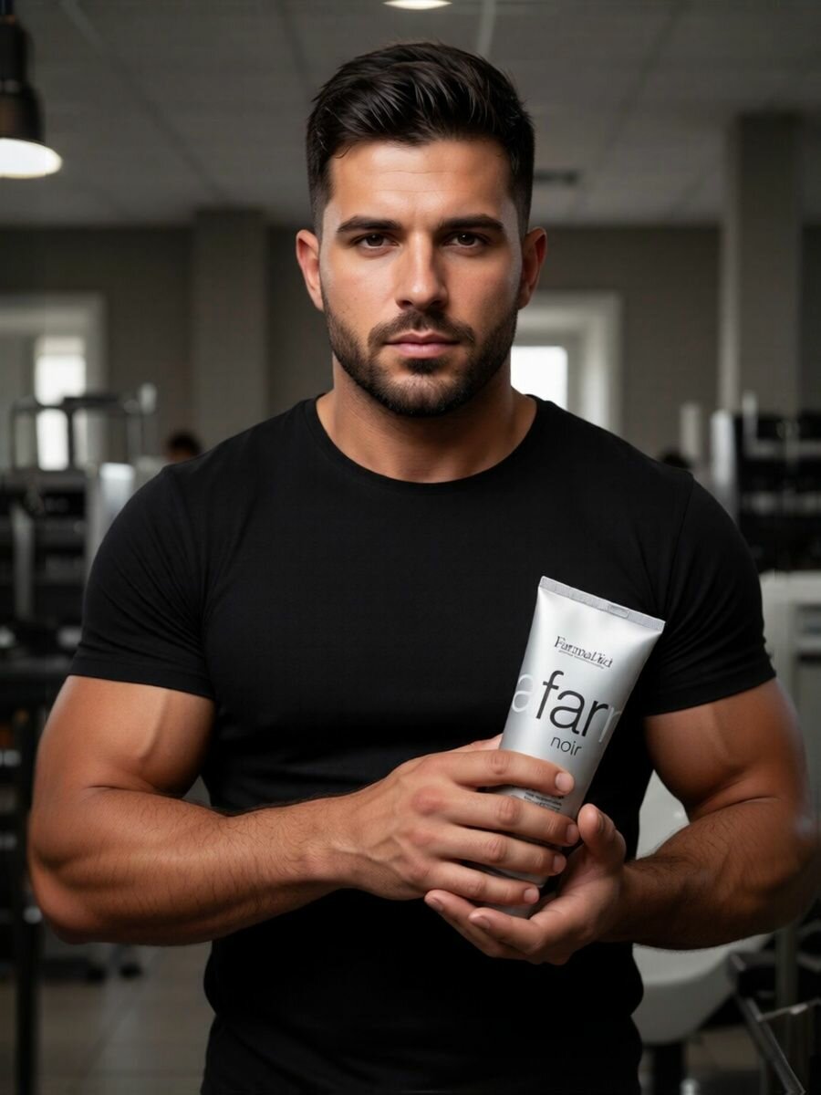 Профессиональный лечебный шампунь для кожи головы Noir Shampoo мужской для роста и против выпадения 250 мл
