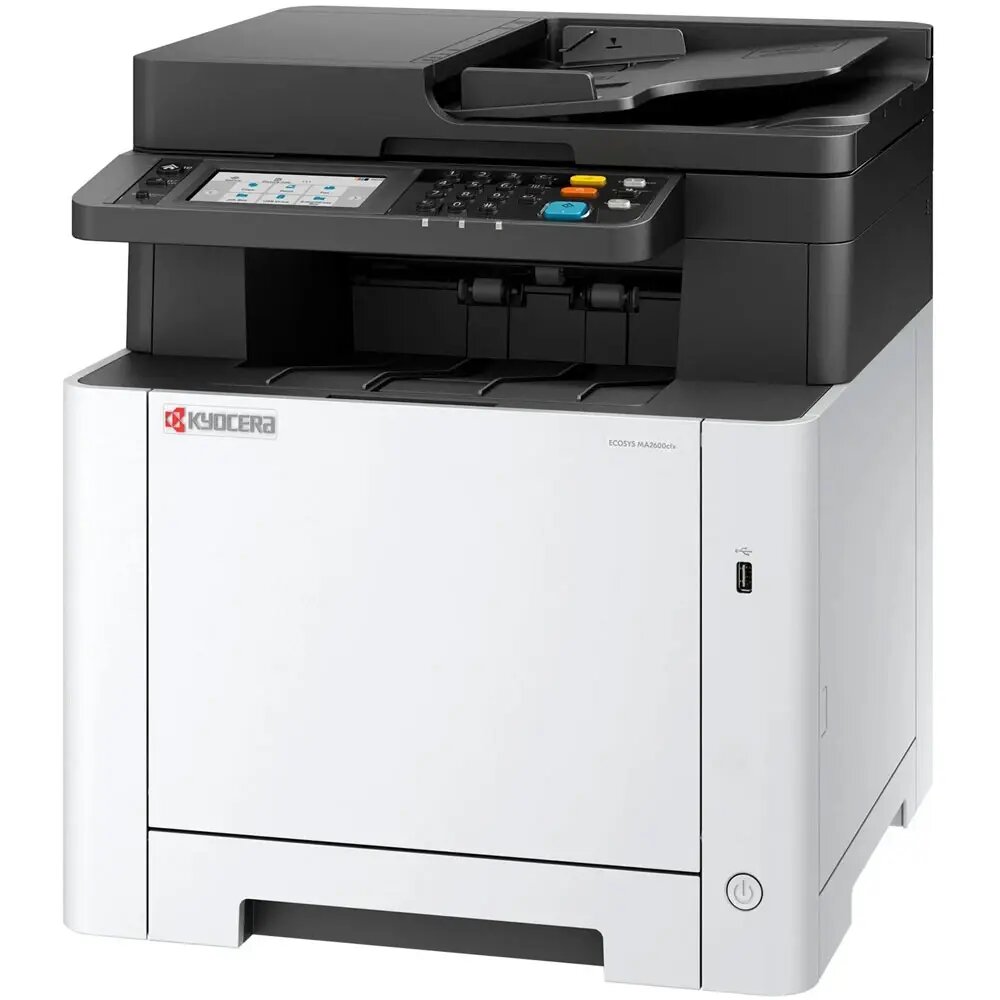 МФУ лазерный Kyocera Ecosys MA2600cfx A4 Duplex Net, белый, (110C0F3NL0)