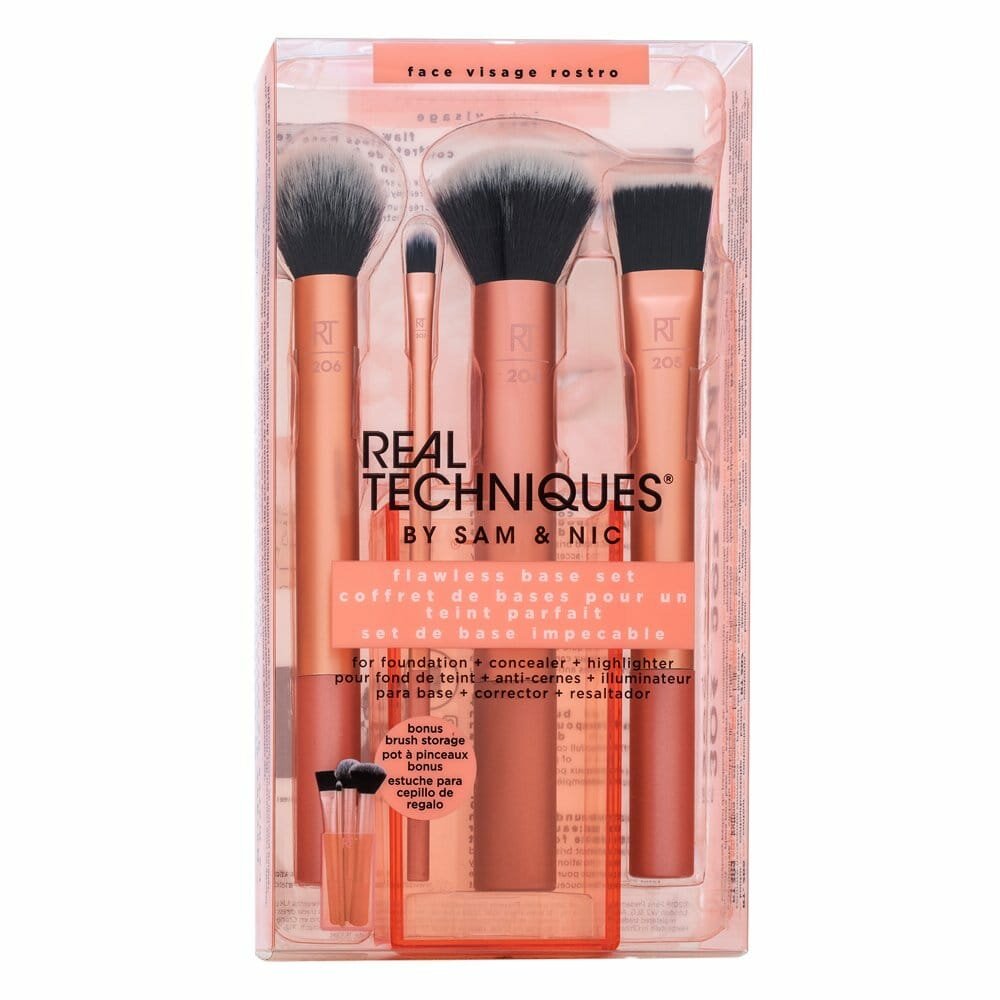 Набор аксессуаров для макияжа Real Techniques Flawless Base Set 5 pcs