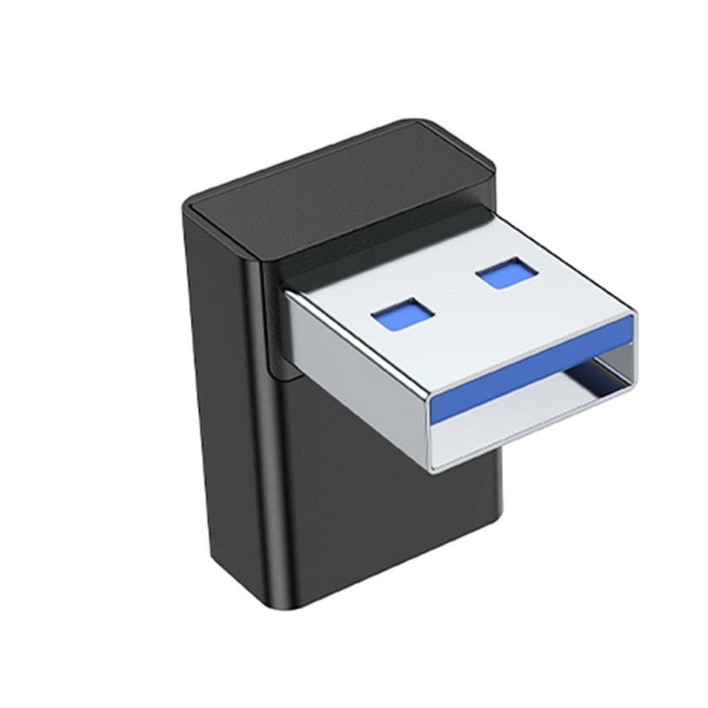 Адаптер USB 3.0 — USB-C, Черный - up