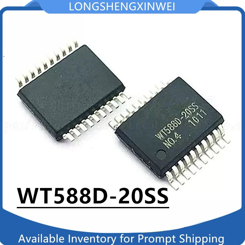 1 шт. WT588D-20SS WT588D голосовой USB-драйвер чип пакет SSOP-20