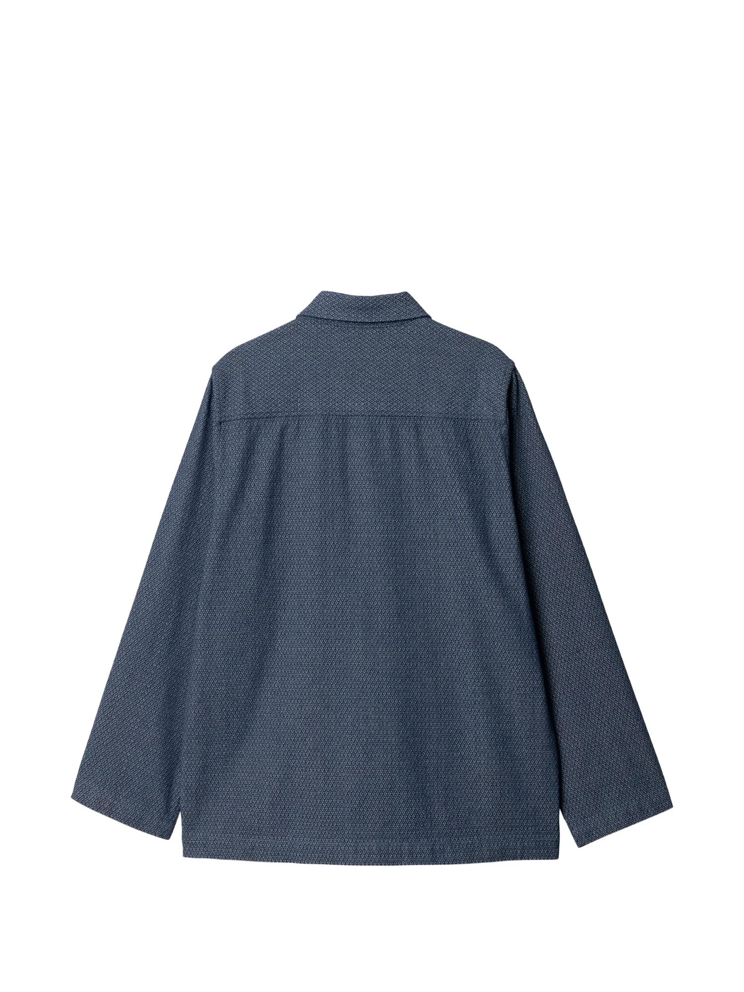 Куртка WoodBird Blade Needle patch-pockets shirt jacket, размер 50, синий — фото 1