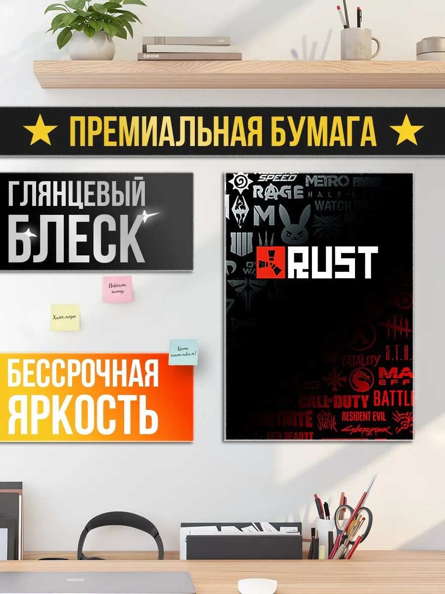 Постер на стену Rust — фото 1