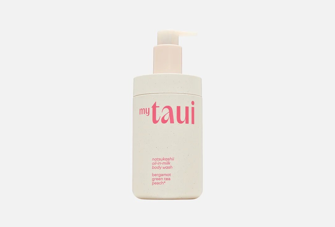 MyTAUI natsukashii oil-in-milk body wash Нежное увлажняющее гель-масло для душа 370 мл