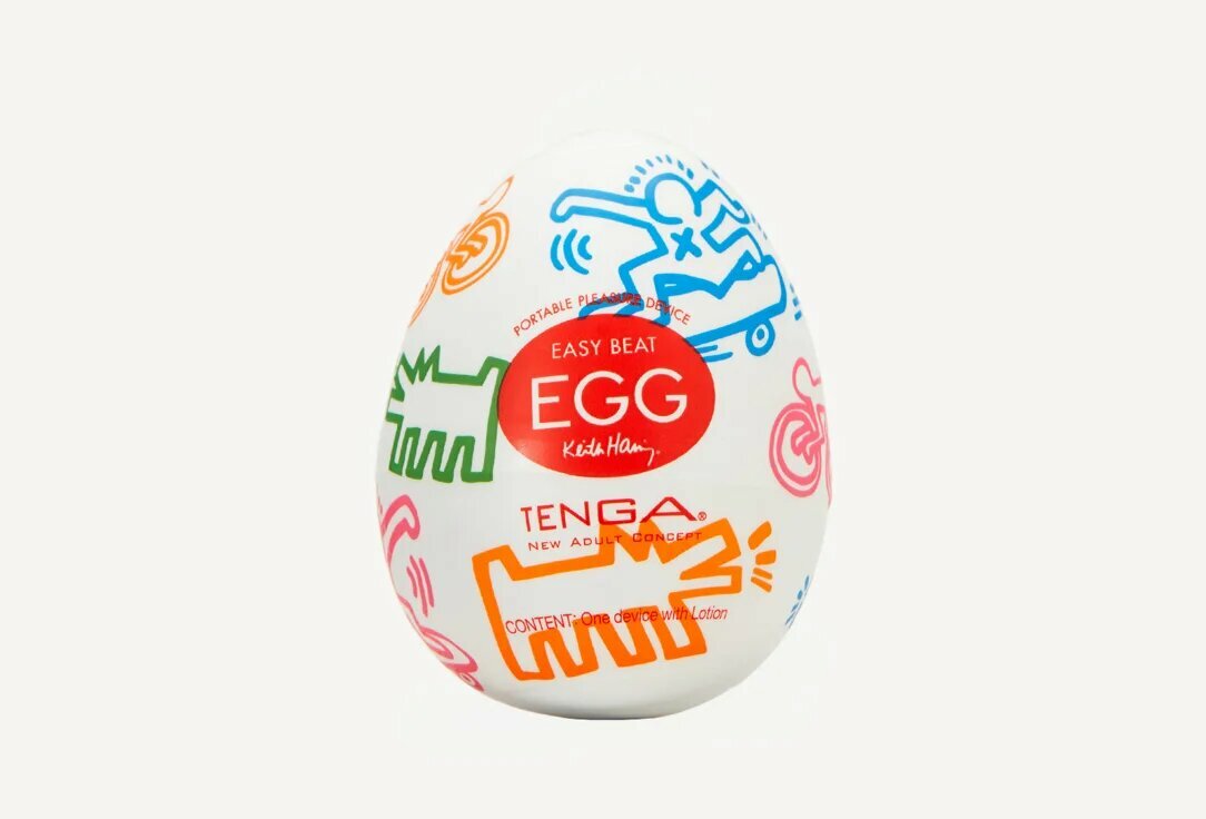 Tenga Haring Egg Street Мастурбатор яйцо 1 шт