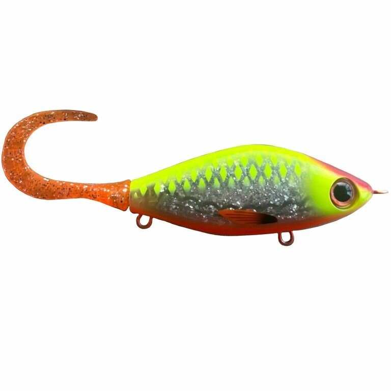 Джеркбейт Strike Pro Guppie Jr A277G Transparent Sunrise