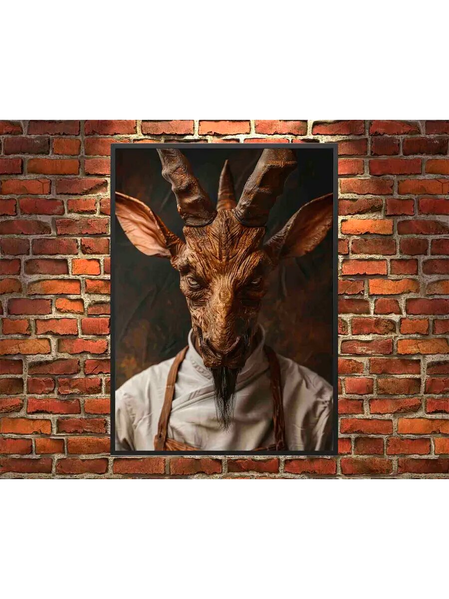 Повар из Орикса для животных 3, Плакат 30x42см