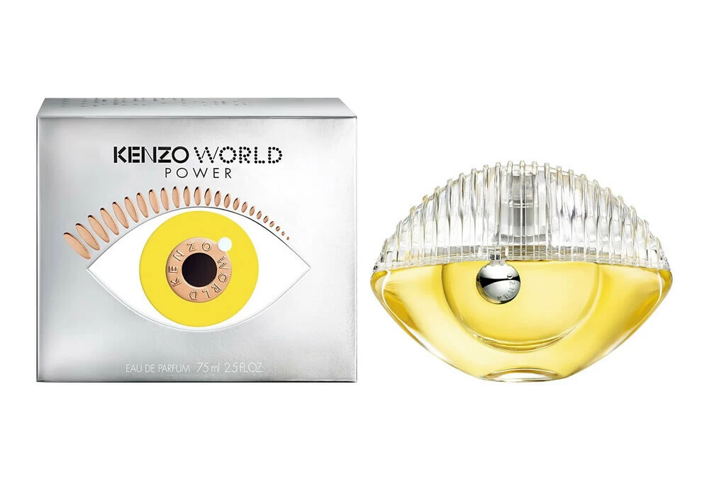 Kenzo World Power Eau De Parfum 75 мл унисекс - Кензо Ворлд Пауэр парфюмерная вода Желтый Глаз