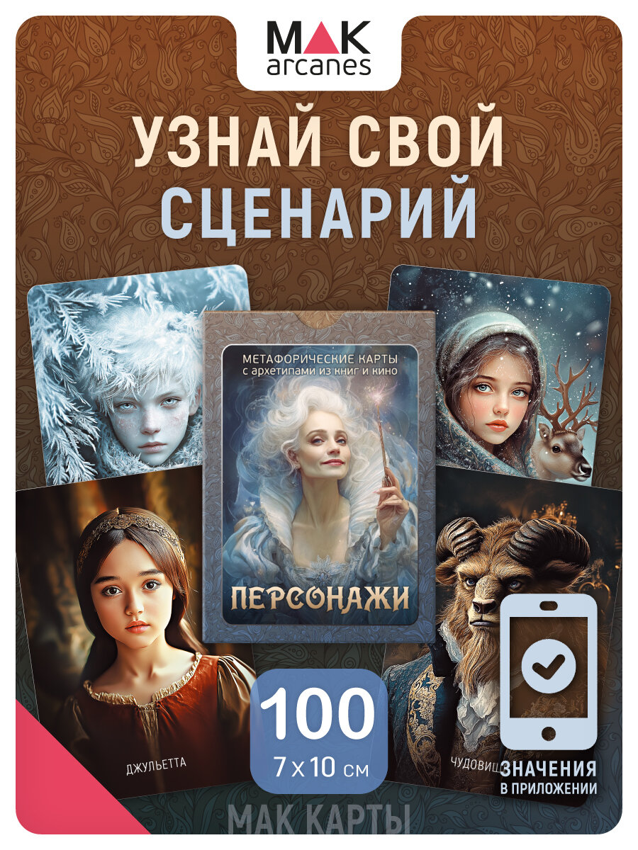 Персонажи. Метафорические карты