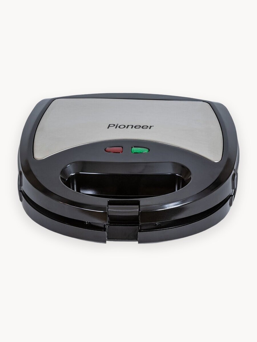 Вафельница мультипекарь Pioneer AI SM302D 3 в 1 с 3 сменными панелями (гриль, сэндвичи, вафли), термостатом, 850 Вт
