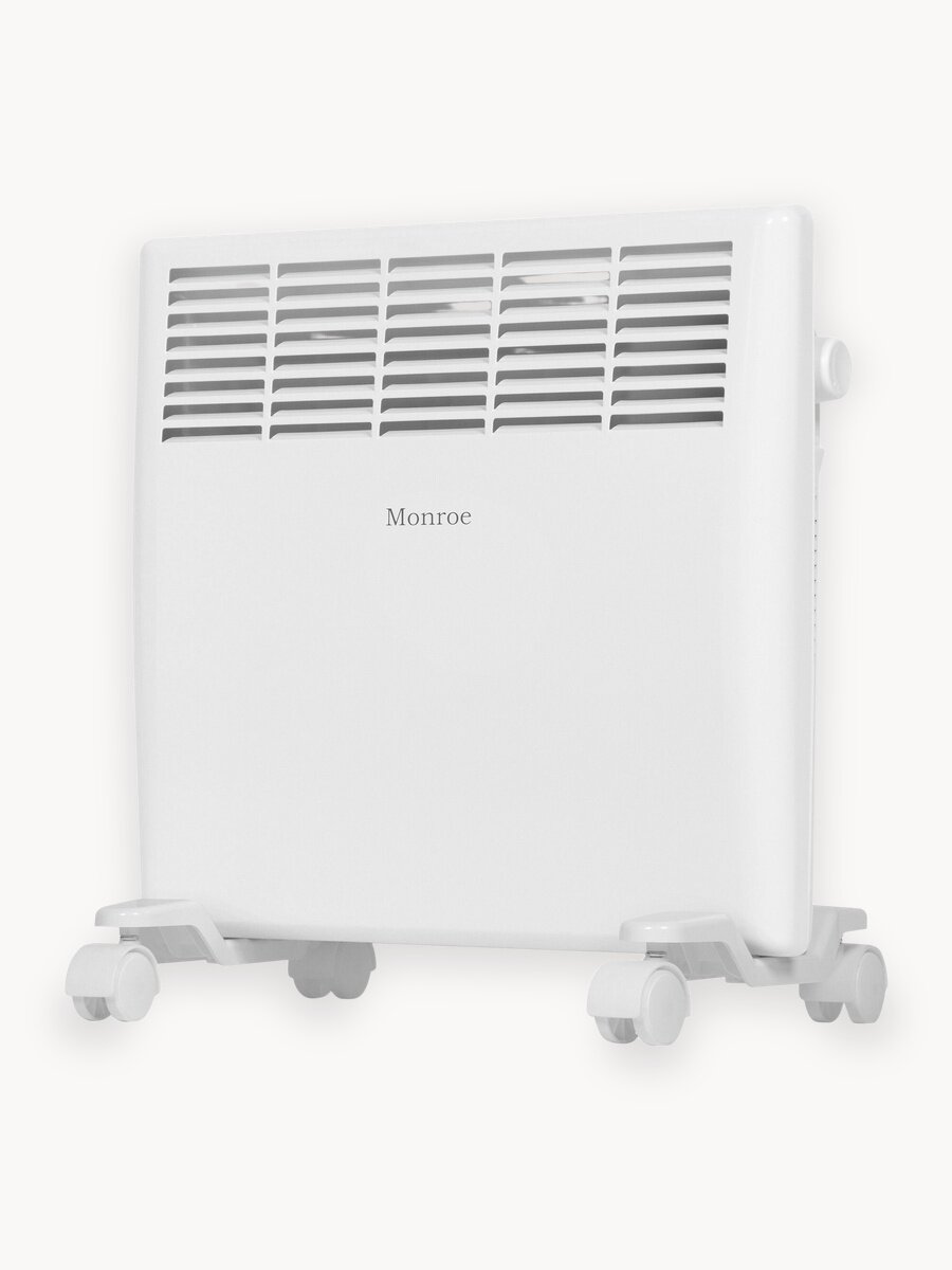 Конвектор MONROE MEC-H-1000, механический, бежевый, 46х8.7х40 см