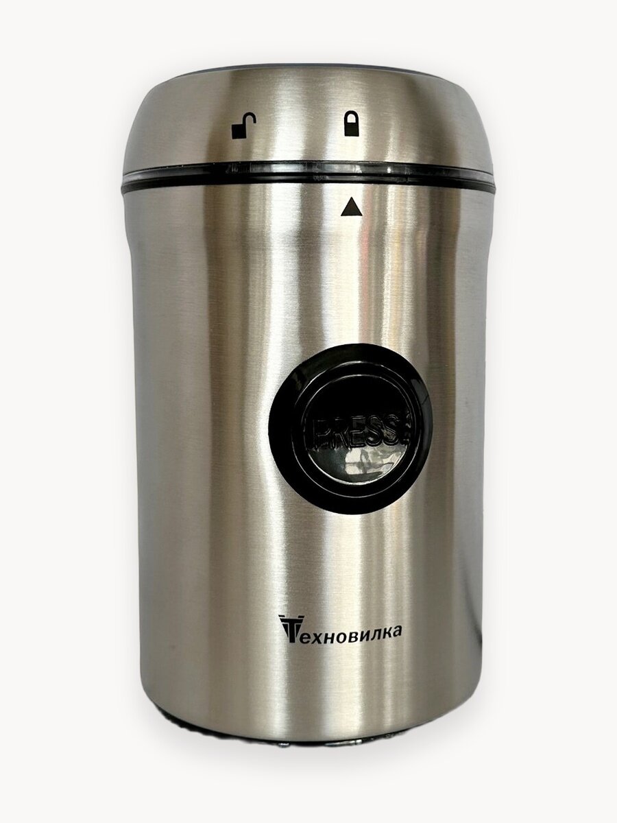Кофемолка Техновилка, нержавеющая сталь, импульсный режим, 150 г, 600 Вт