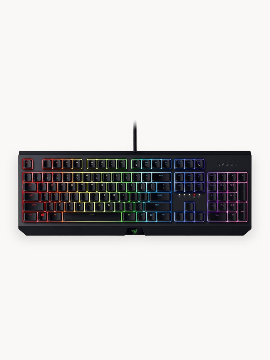 Механическая игровая клавиатура Razer BLACK WIDOW ESSENTIAL mechanical gaming keyboard английская/русская