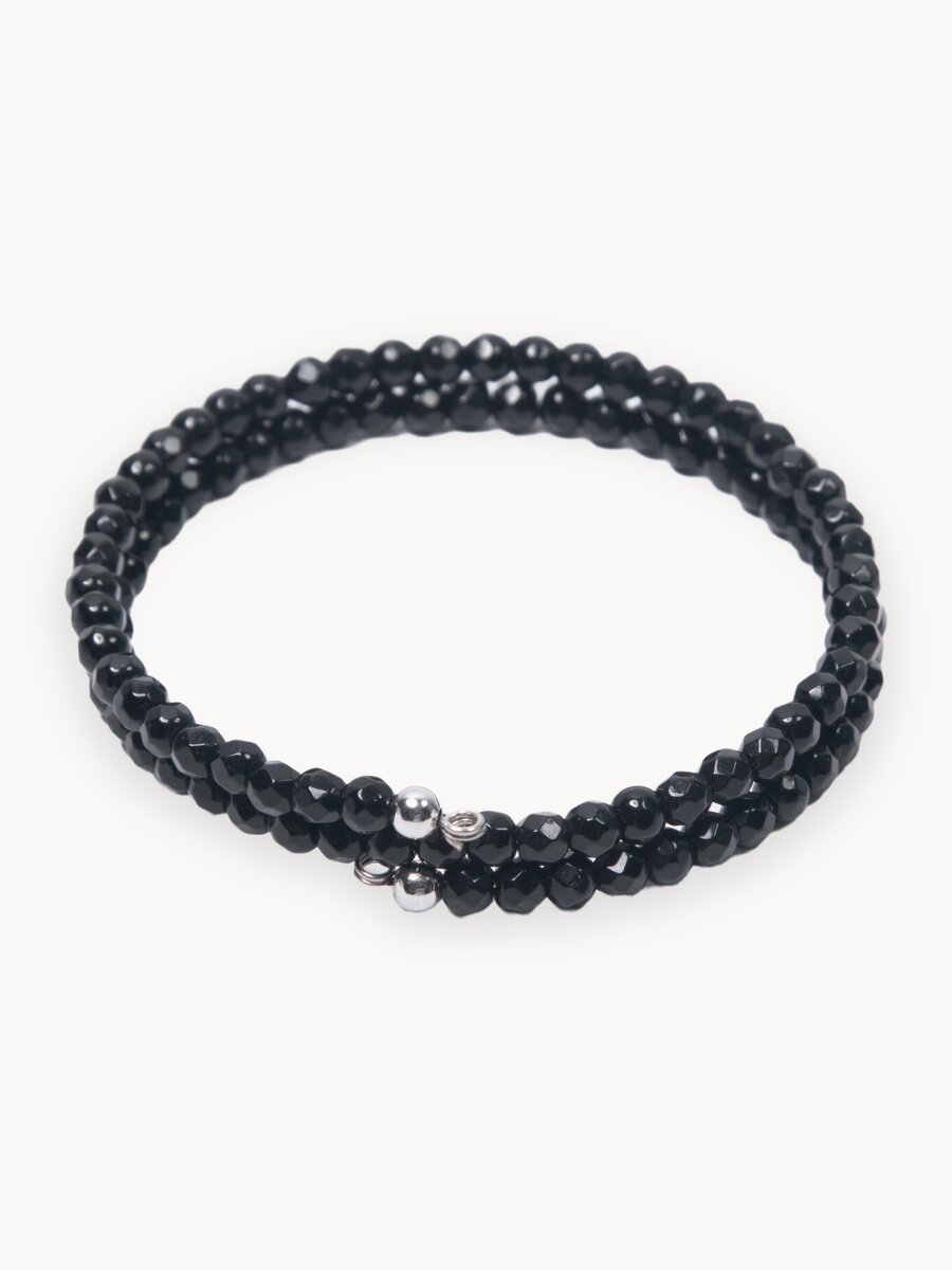 Жесткий браслет, агат