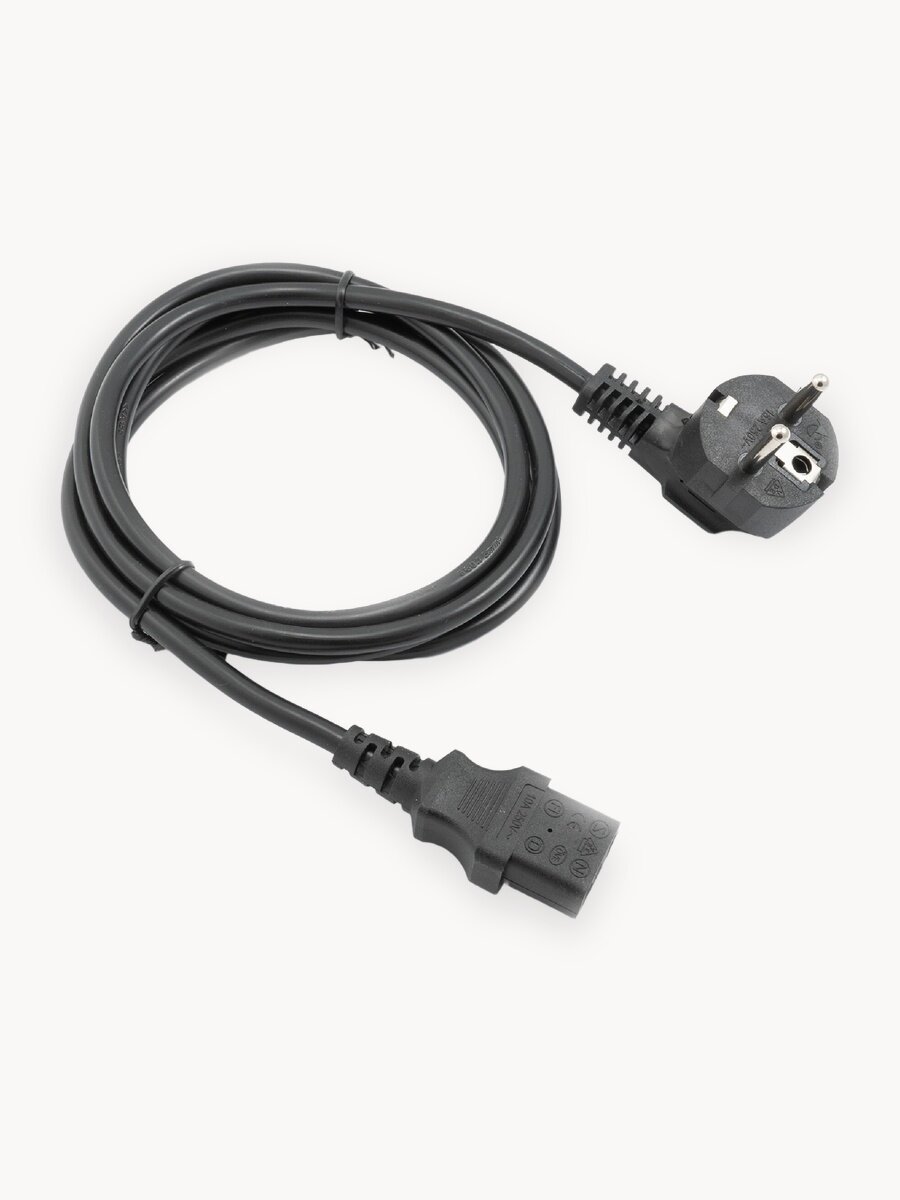 Кабель питания A1, C13 IEC 3 м Сечение 3x1мм2, кабель питания для компьютера, шнур с вилкой.