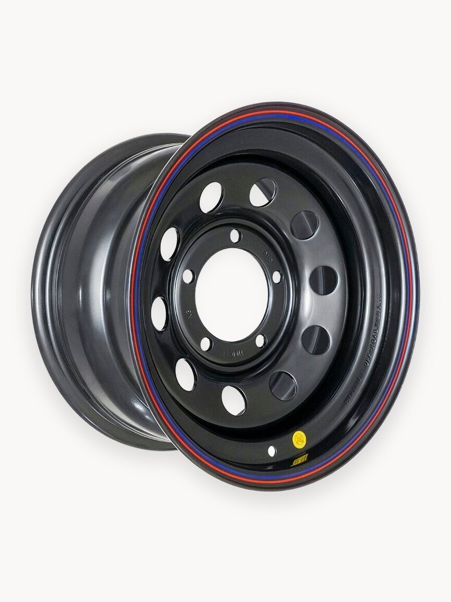 Диск усиленный УАЗ стальной черный 5x139,7 8xR15 d110 ET-24