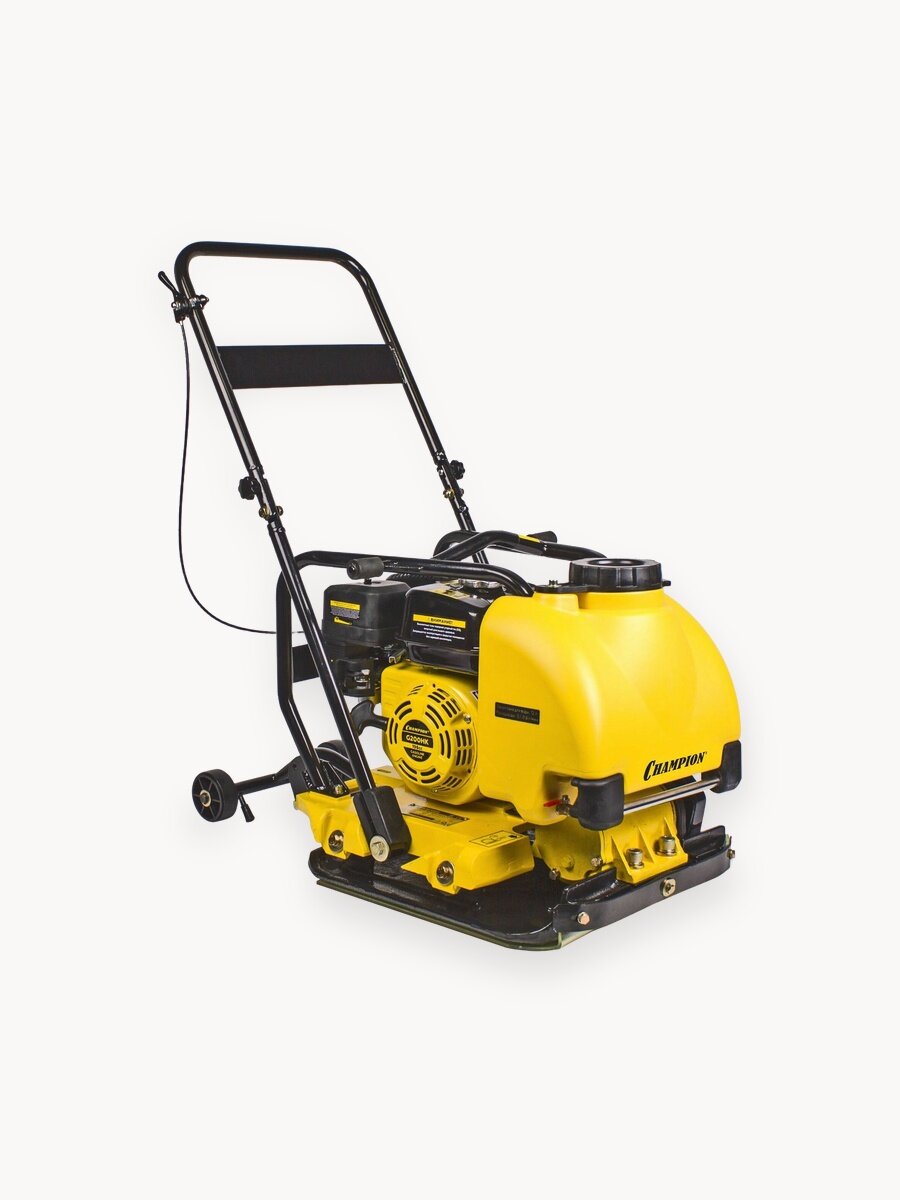 Виброплита бензиновая CHAMPION PC9750FT, 4,8 кВт, 97 кг, ручной запуск
