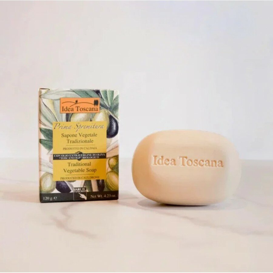 Кусковое мыло PRIMA SPREMITURA Первый сок Idea Toscana, 120 г