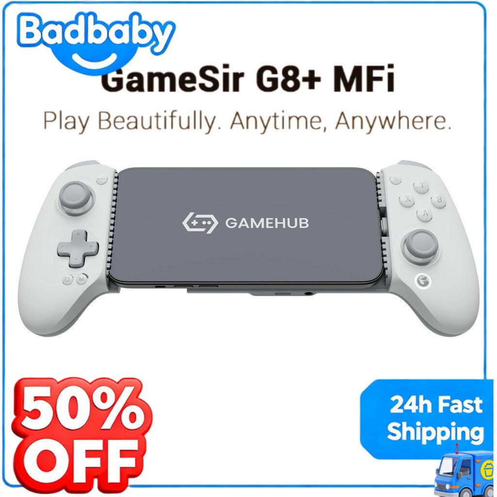 GameSir G8 Galileo Gamepad игровой контроллер с джойстиком эффекта Холла для iPhone 15 Android облачные игры