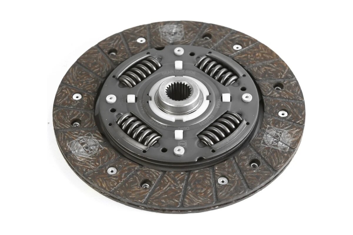 Диск сцепления ведомый HOLA CHD016 для Chevrolet Lanos, Daewoo Nexia, ZAZ Chance из углеродистой и пружинной стали с фрикционными материалами и усиленным заклепочным соединением