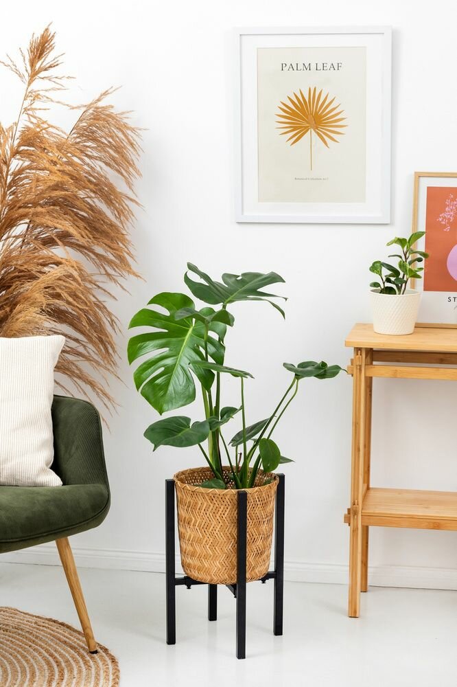 Подставка для цветов SONGMICS 42 см цвет черный, 18253751787_1