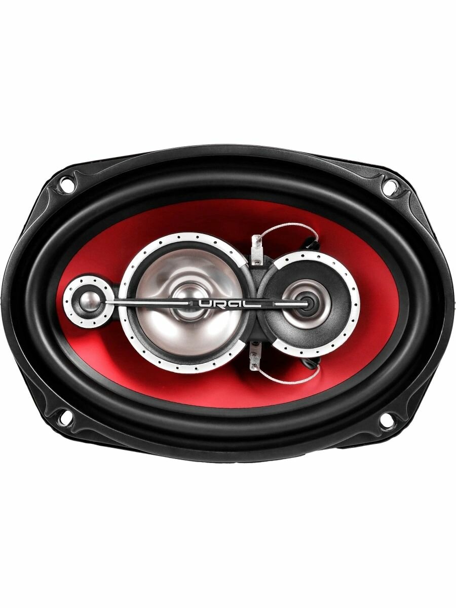 Колонки автомобильные Ural DDB AS-D6941 250Вт 15x23см (6x9дюйм) (ком:2кол.) коаксиальные четырехпол