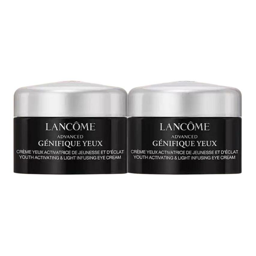 Крем для глаз женский LANCOME 2 Black Bottle, набор пробников 5ml*2, осветляющий, подтягивающий, увлажняющий