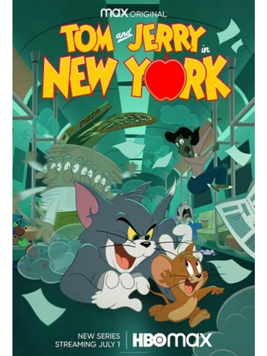 Том и Джерри в Нью-Йорке, 2 сезон (2021) (6 DVD) (DVD-R)