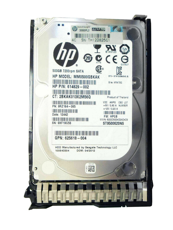 Жесткий диск HP 9RZ164-065 500Gb SATAIII 7200 2,5" HDD