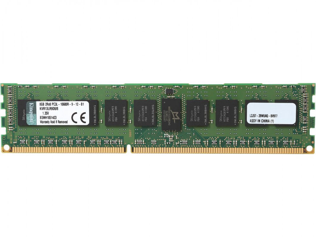 Оперативная память Kingston KVR13LR9D8/8 DDRIII 8Gb