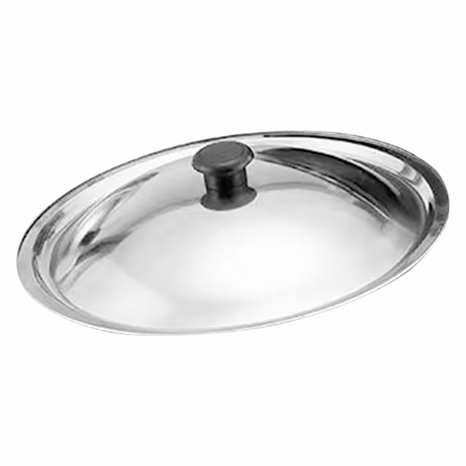 Крышка для кастрюли из нержавеющей стали, универсальная многофункциональная крышка, крышка для емкости с приправой, крышка для ведра, круглая крышка (30 см (подходит для кастрюль с внутренним диаметром 28-28,5 см)) 1 шт.