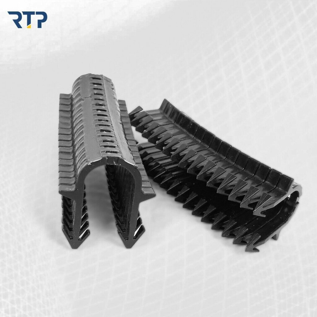 Опора якорная для теплого пола РосТурПласт 50 шт, d16-20 мм, черная, артикул 32127. Надежное крепление труб для монтажа