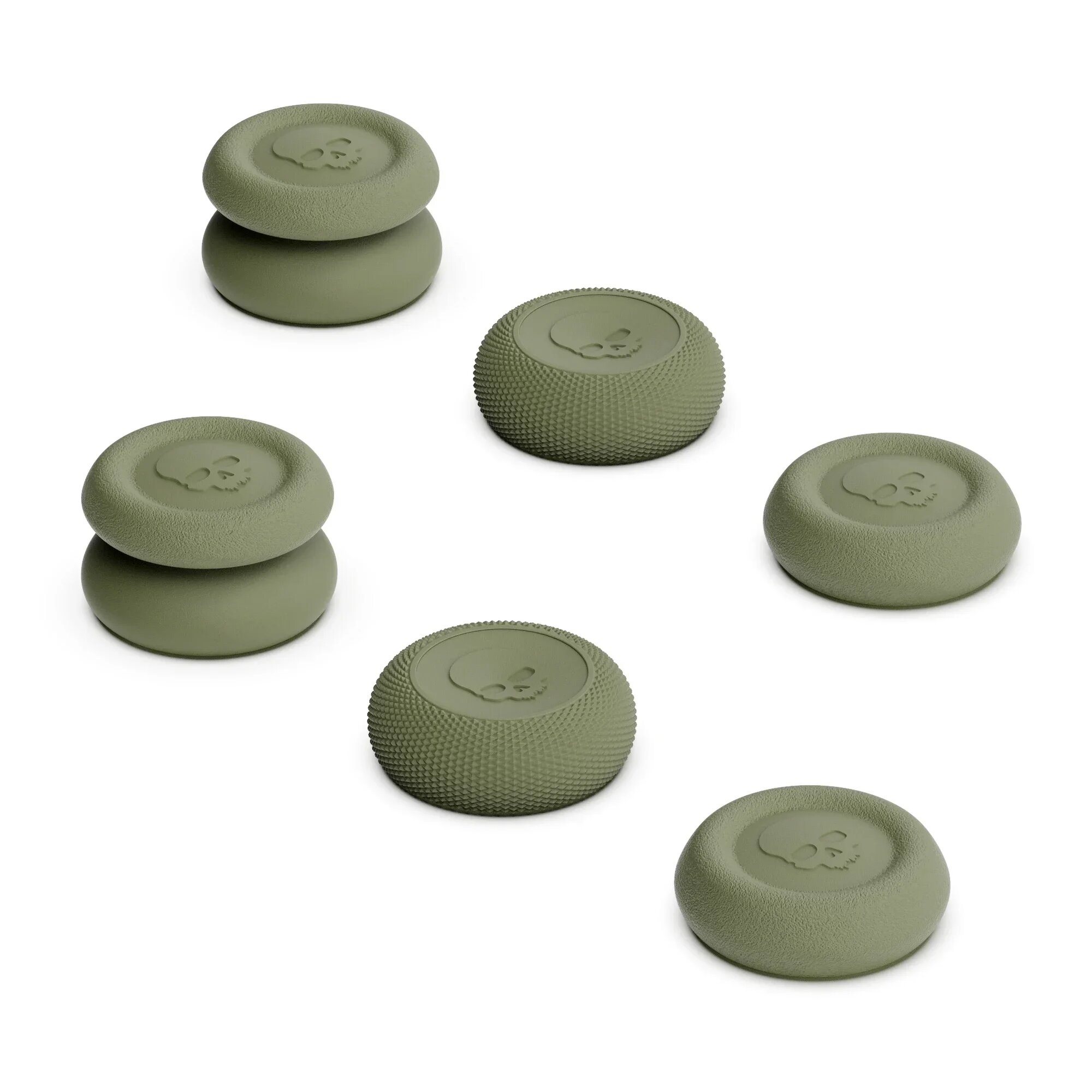 Насадки на стики PS5/PS4, OD Green, 6 шт.