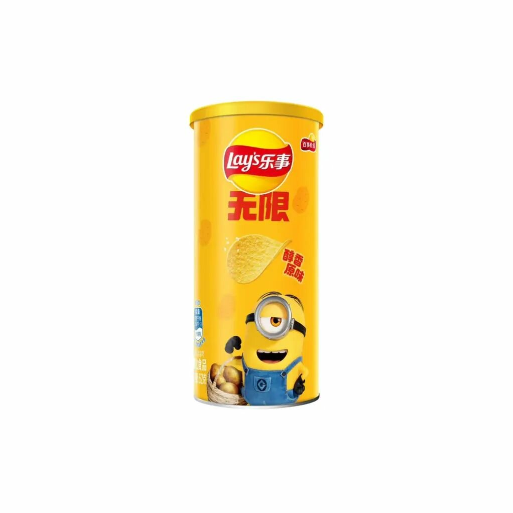 Картофельные чипсы Lay's Stax minion Original 62г (Китай)