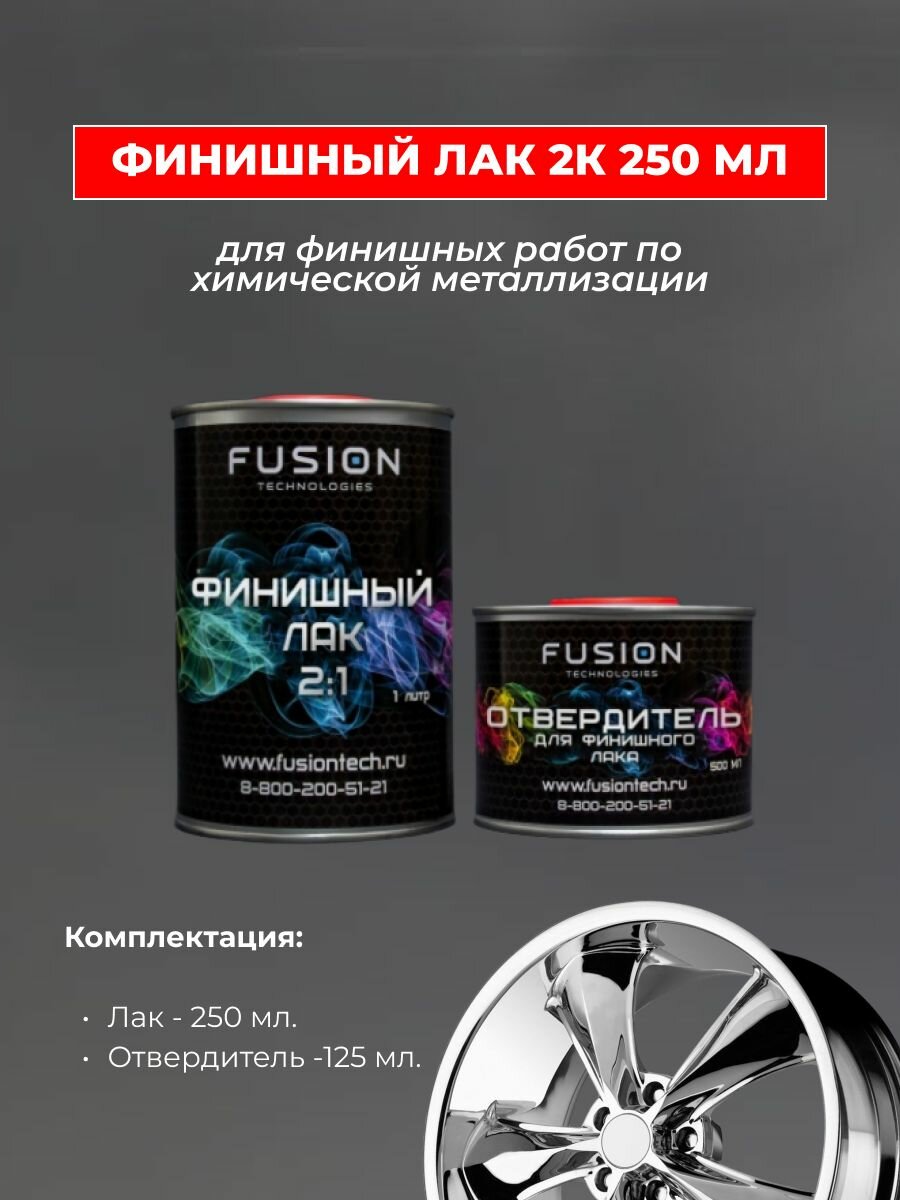 Финишный Лак Хром 250 мл.