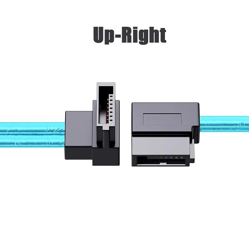 SATA 3.0 кабель 30cm, left right