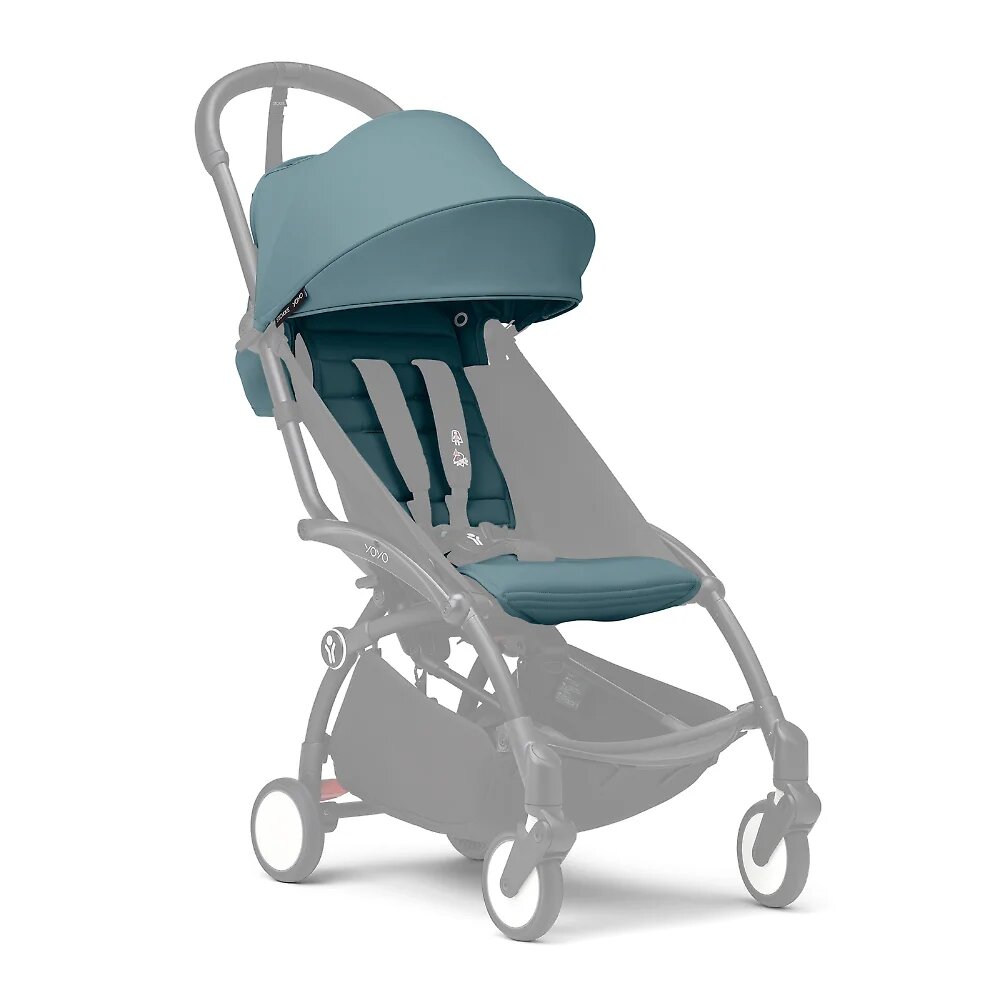 Текстильный набор Stokke YOYO Color Pack 6+, цвет Aqua (Бирюзовый), артикул производителя 646409