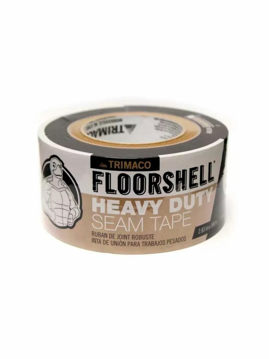 Лента клейкая бумажная для фиксации Floorshell 72 мм 54.8 м Trimaco