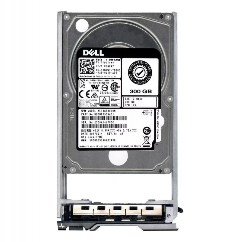 Жесткий диск Dell 400-AJPK 300Gb SAS 2.5" HDD