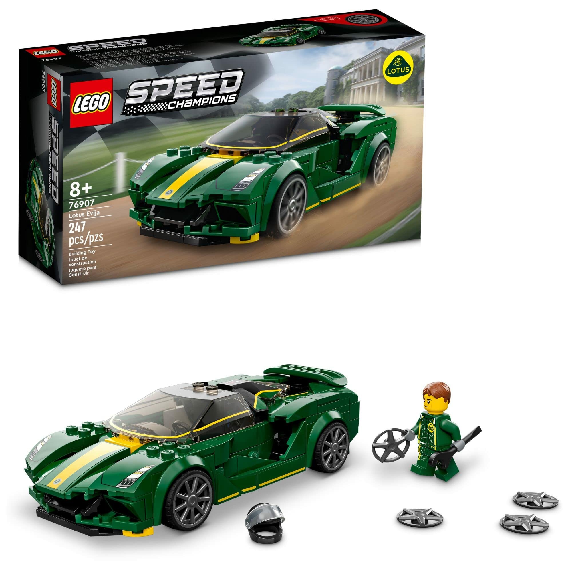 Конструктор Lego Speed Champions "Lotus Evija" 76907, пластик