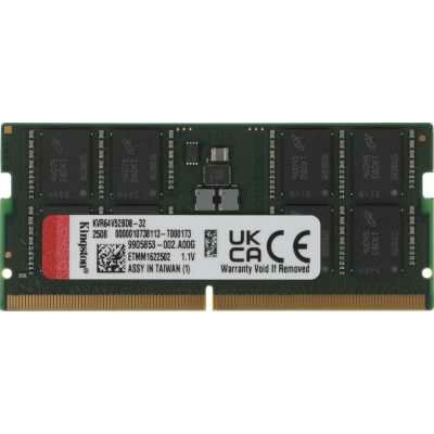 Оперативная память ValueRAM KVR64V52BD8-32