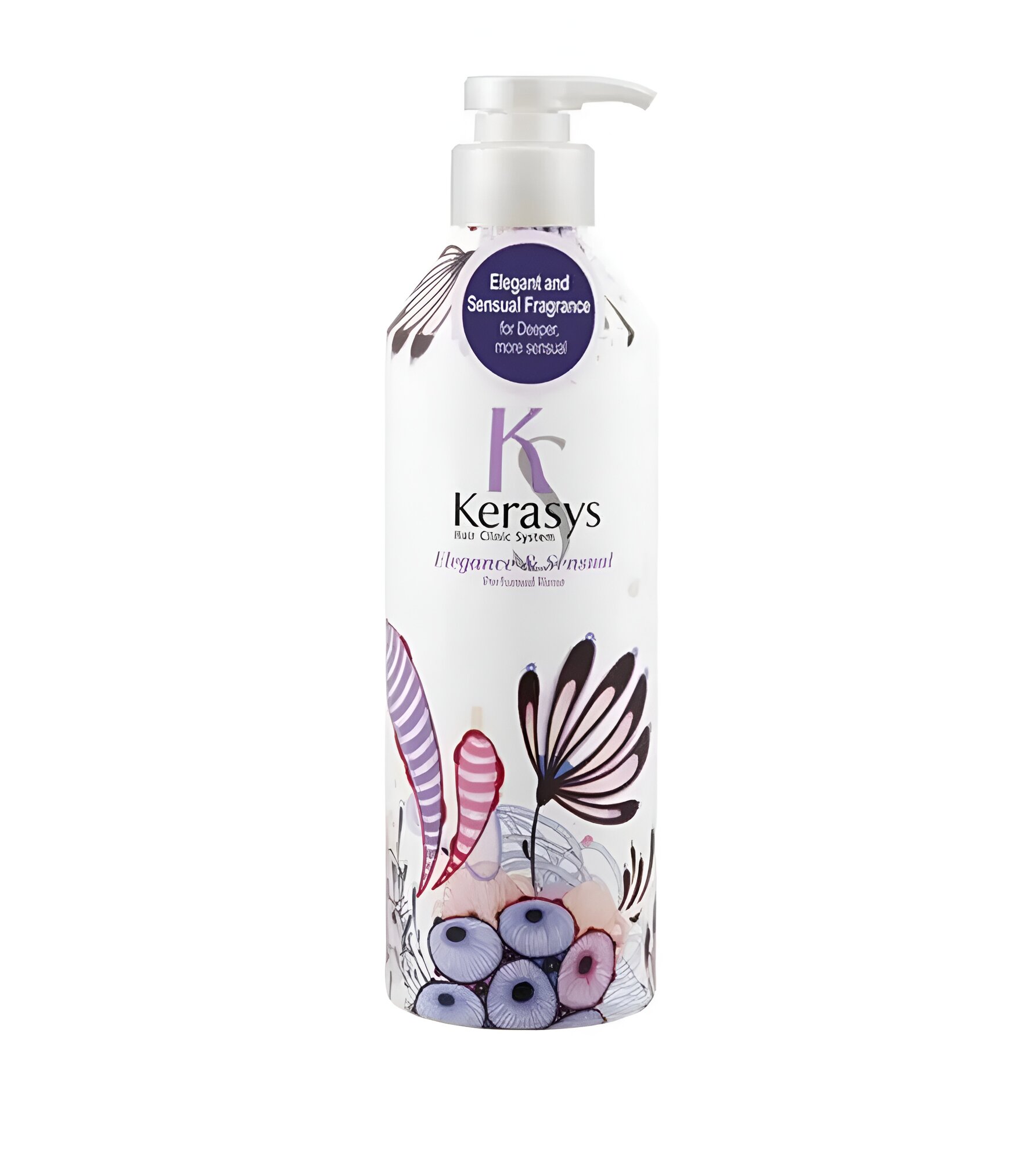 Кондиционер KeraSys Элеганс, для тонких и поврежденных волос, парфюмированный, 400 мл